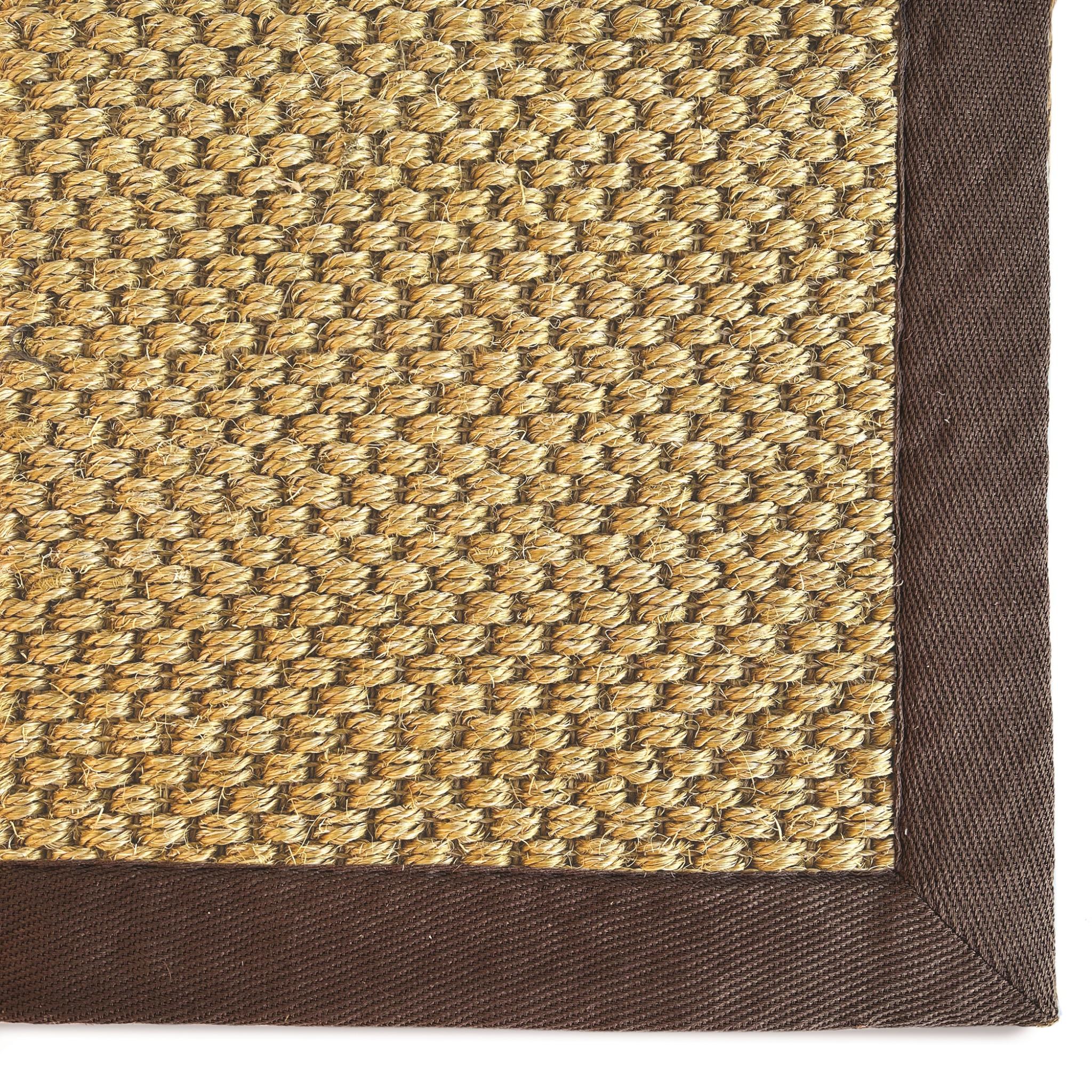 Origins Sisal Border Rug Modern Natural Jute Flatweave Hand Made Rug in ...