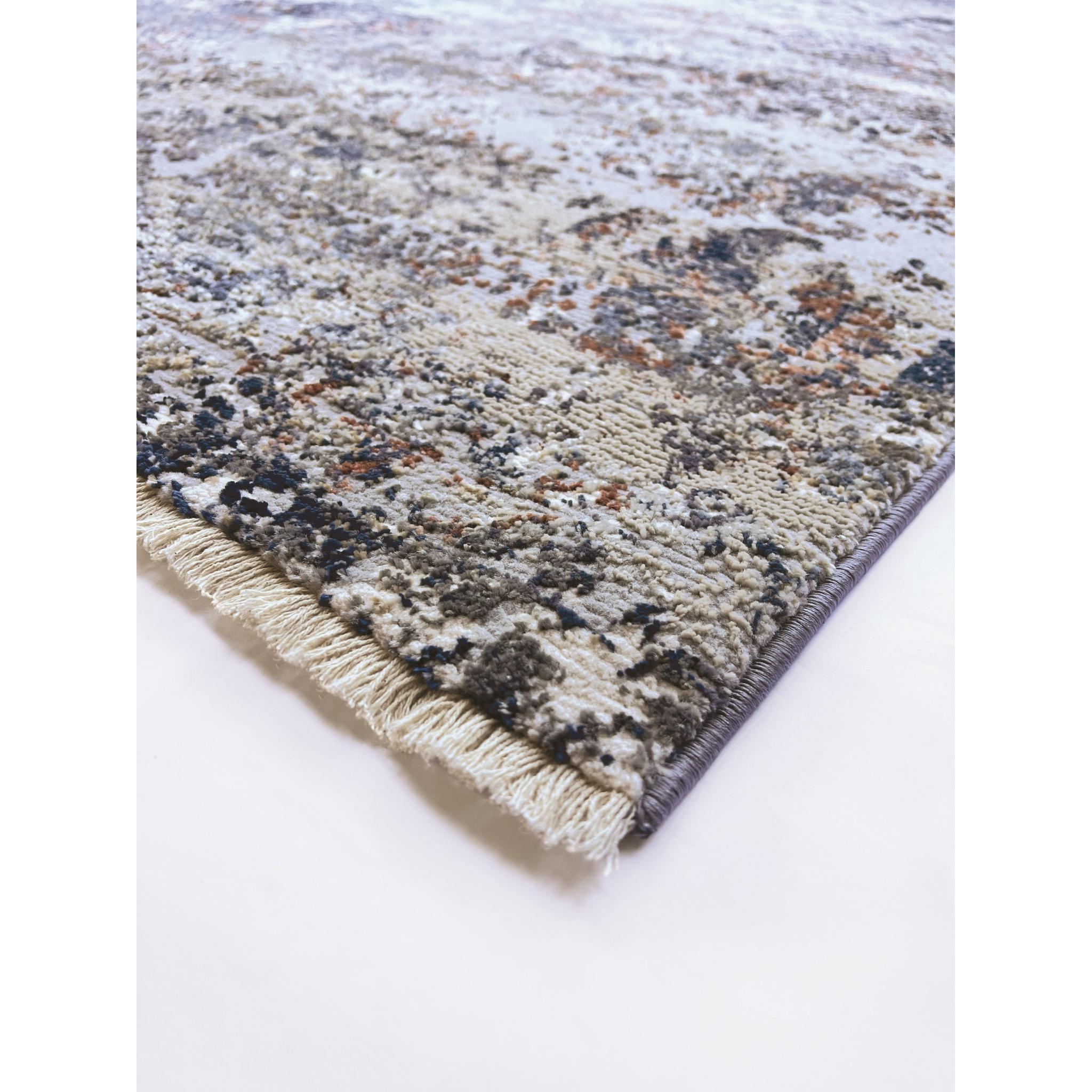 Origins Arabesque Traditional Abstract Fingered Rug in Multi