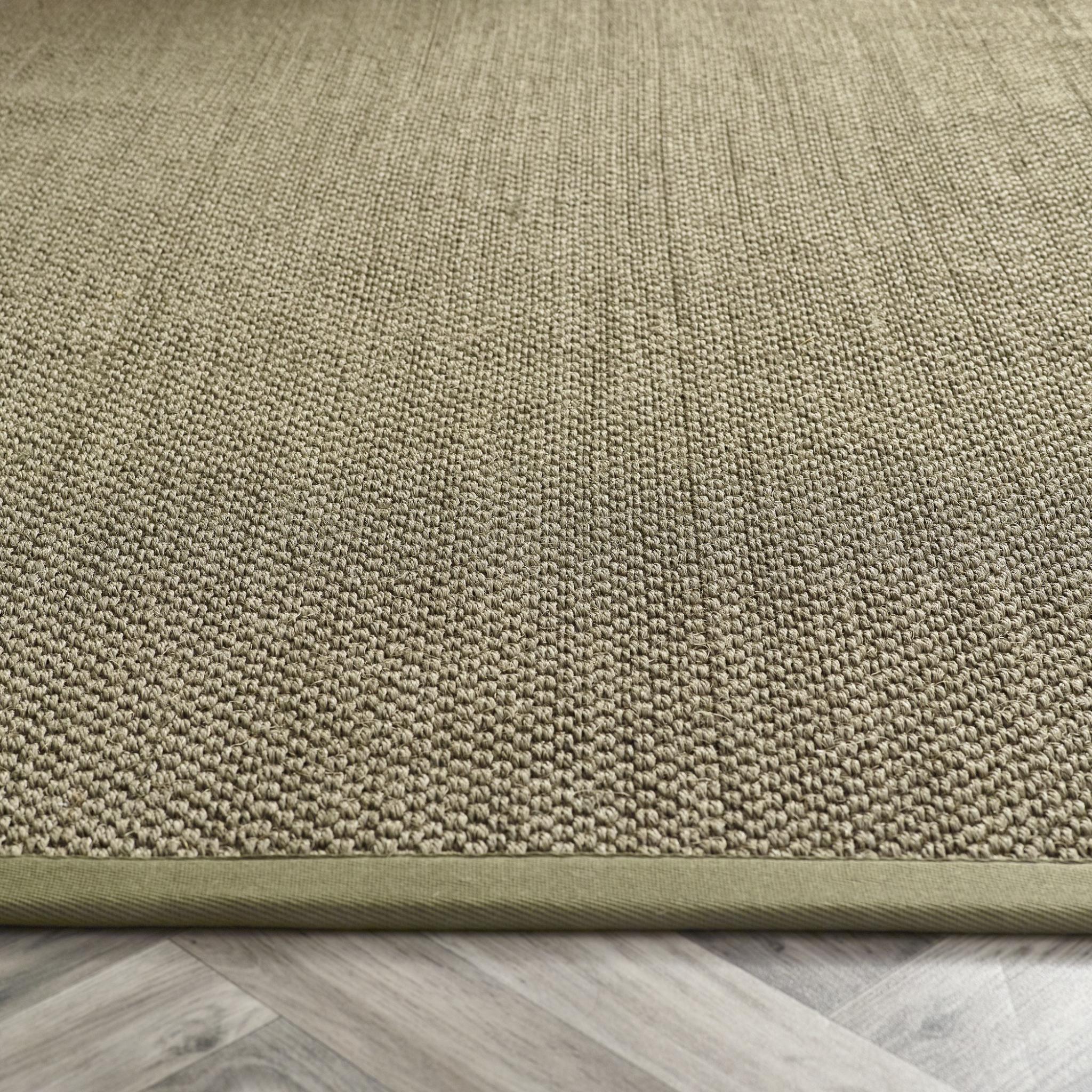 Origins Sisal Border Rug Modern Natural Jute Flatweave Hand Made Rug in ...
